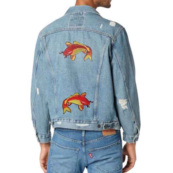 Vis Koi Karper Strijk Embleem Patch Set – MegaMooi.nl