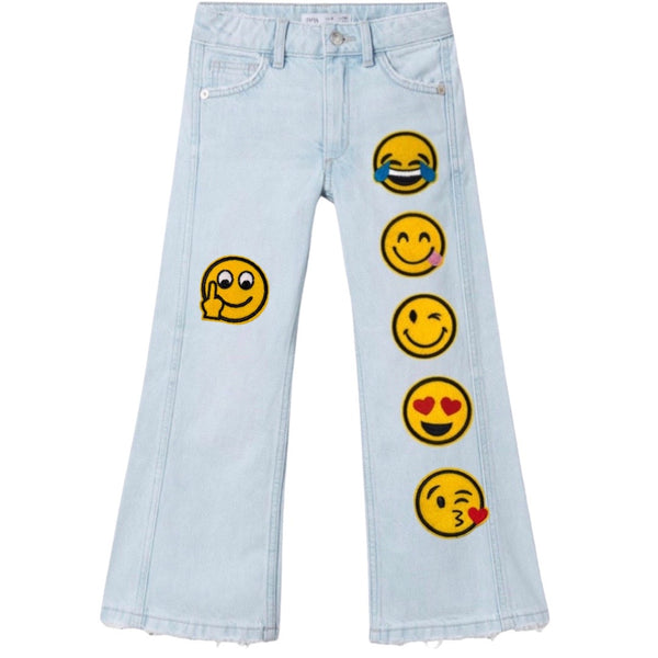 Emoji Smiley Kus Kusje Strijk Embleem Patch – MegaMooi.nl